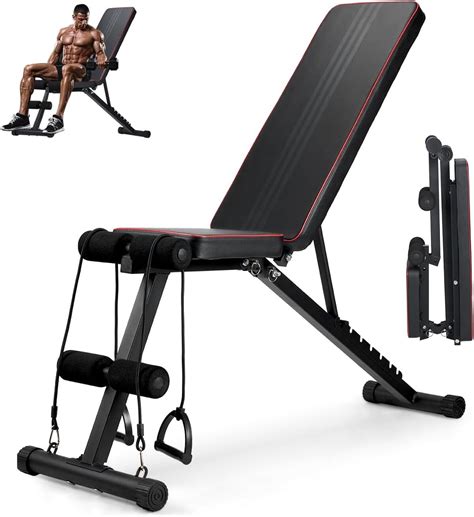 Test Du Banc De Musculation Réglable Pour Salle De Gym à La Maison