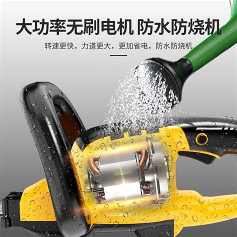 充电式电动绿篱机茶叶修剪机采茶机器锂电修枝篱笆剪修剪绿化神器 虎窝淘
