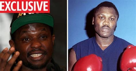 Dillian Whyte Reminds Me Of Joe Frazier Johnny Nelson Daily Star