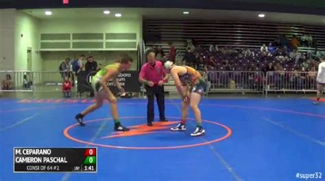 170 Consi Of 64 2 Cameron Paschal Social Circle Vs Matthew Ceparano