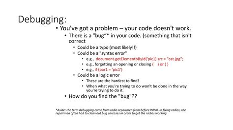 Ppt Using Getelementbyid To Modify Document Elements Guide With
