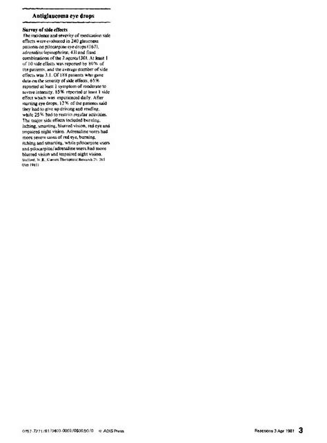Pdf Antiglaucoma Eye Drops Dokumentips