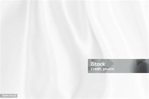흐림 화이트 실크 새틴 배경 부드러운 질감 배경 추상적인 회색 물결 모양의 직물 천 무늬 또는 캔버스 부드러운 내츄럴 린 넨 질감 디자인 섬유 최악의 파도가 있다 흰색에