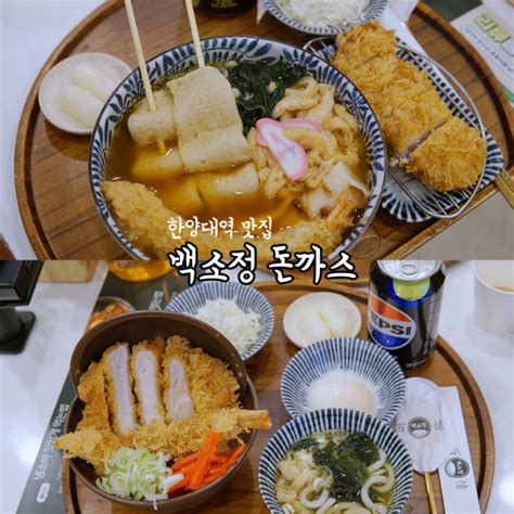 한양대역 맛집 백소정 한양대점 왕십리 점심 돈까스 신메뉴 가츠동 네이버 블로그