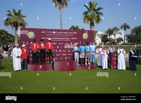 Prize Distribution Of GCC Golf Championship In Qatar On February 29