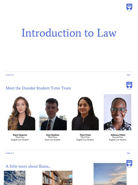 Lecture 1 Introduction To Law Pdf Precedent Tort