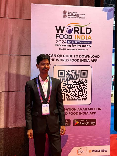 Srinivas Tammisetti On Linkedin Cmfri Wfi2024 Mofpi Foodtech