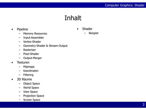 Ppt Computer Graphics Shader Powerpoint Presentation Free Download