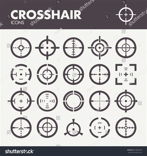 175 Cross Hair Cursor Stock Vectors And Vector Art Shutterstock
