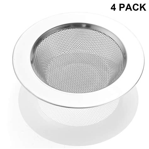 4 Pcs Kitchen Sink Strainer Stainless Steel Kitche Grandado