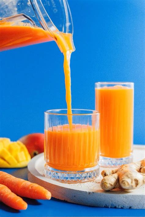 Tropical Carrot Juice Nutrient Packed Recipe