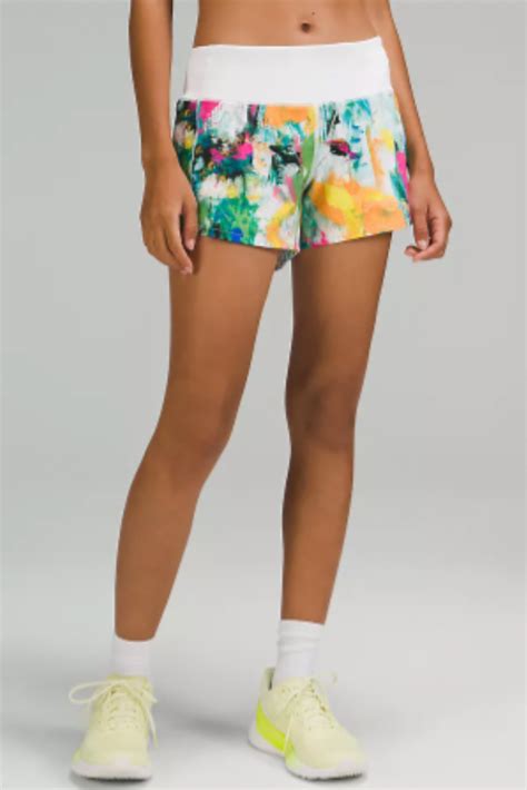 Lululemon Speed Up Mid Rise Lined Short 4″
