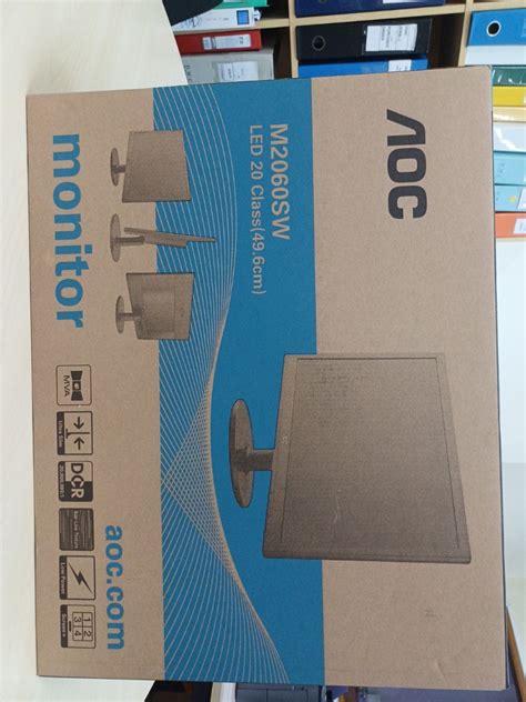 Aoc Monitor M2060swd Computers Tech Parts Accessories Monitor Screens On Carousell
