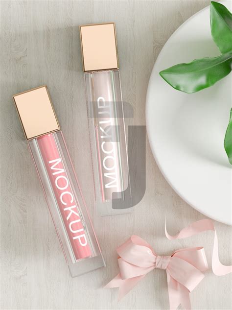 دانلود فایل لایه باز موکاپ پوکه رژ لب مایع دانلود رایگان فایل لایه باز، Psd، وکتور، لوگو و موکاپ