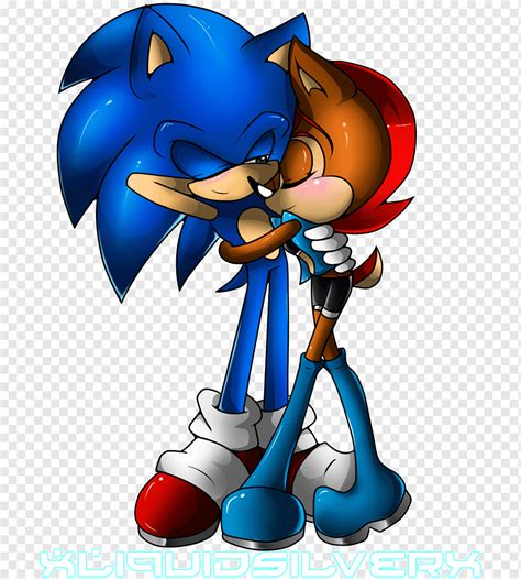 Sally Acorn And Sonic Kissing