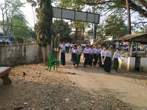 တောင်ကုတ်မြို့နယ်၌ ၂၀၂၂ ၂၀၂၃ ပညာသင်နှစ် တက္ကသိုလ်ဝင်စာမေးပွဲ မြန