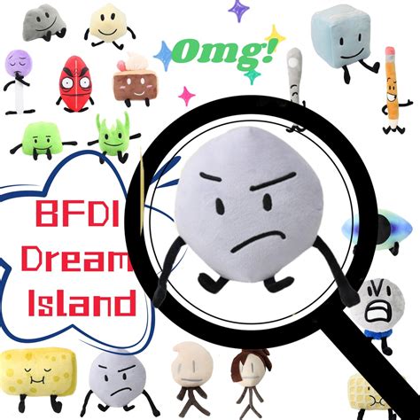 Bfdi Plushies Bfdi Plush Bfdi Dream Island Plushies Toy Anime Plush Stuffed Pillow Game