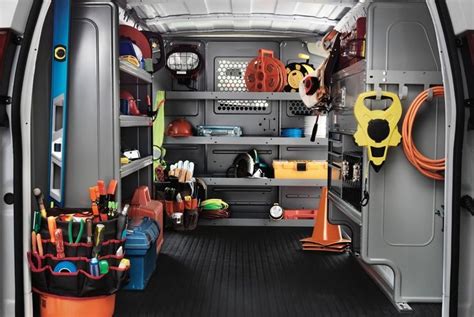Hvac Van Shelving And Organization Ideas