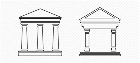 Ancient Greek Palaces Drawing