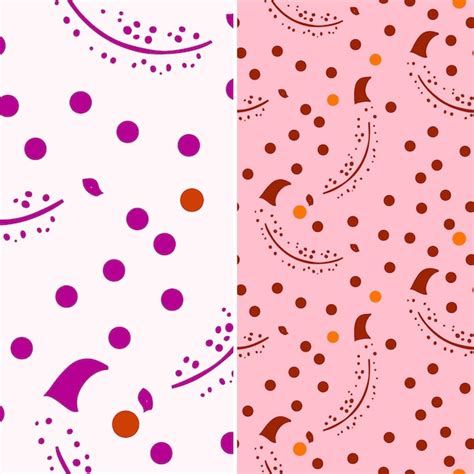 Premium Psd A Colorful Pattern With Different Colored Dots And Dots