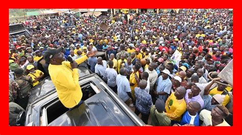 Dp Ruto Campaign Address At Nambilima In Lugari Kakamega County Youtube