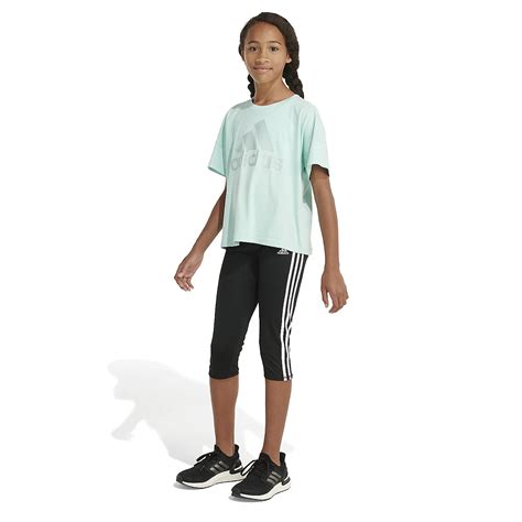 Adidas Short Sleeve Loose Fit Box T Shirt Academy