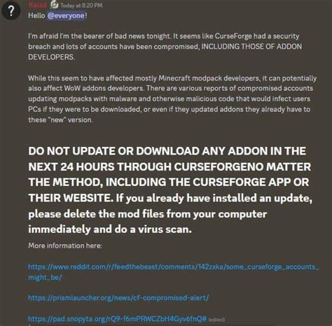 Hannah Stevenson On Twitter CurseForge Can You Confirm It Is Just Minecraft Mods And