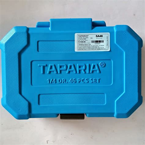 Taparia Hex Socket Set Sa46 14 Dr Goti Set 46pcs