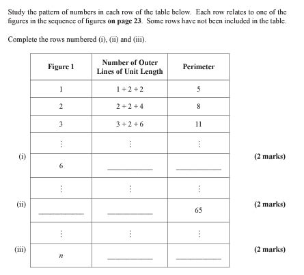 Study The Pattern Of Numbers In Each Row Of StudyX