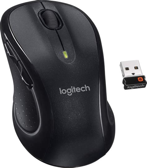 Logitech M510 Mouse Laser 5 Buttons Wireless 2 4 Ghz Usb Wireless Receiver Renewed