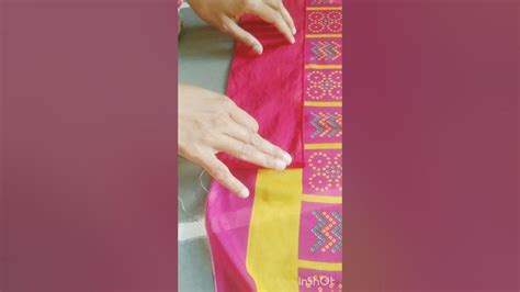 साड़ी के फॉल लगाना सीखें स्पेशल ट्रिक के साथ न साड़ी में झोल आयेगा और न ही सलवटें Youtube