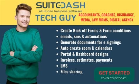 Set Suitedash Client Portal Account Tasks And Project By Mark Top Fiverr