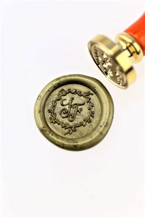 Personalized Monogram Wax Seal Stamp