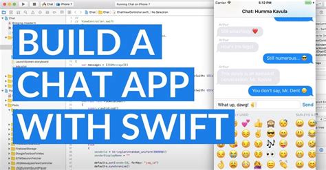 in this guide you re going to build a chat app for ios with xcode 9