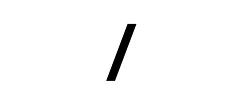 Forward Slash And Backslash Which One To Use When