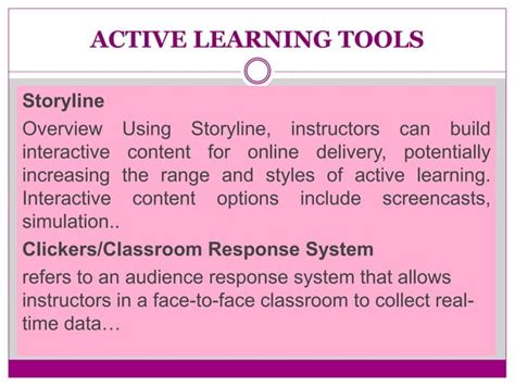 Active Learning Toolkit Pptx Educational Video Games Video Game