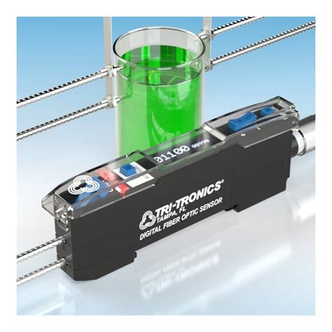 Tri Tronics Dfs61 Digital Fiber Optic Sensor 1460nm Swir Short Wave Infrared