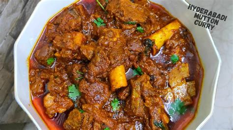 Hyderabadi Mutton Curry Recipe In Hindi Hyderabadi Mutton Curry