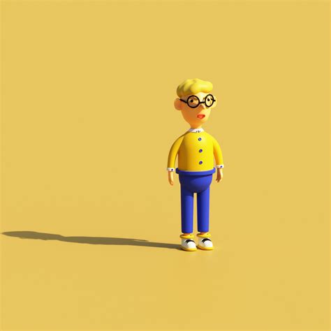 Low Polygon Character Models 3d At Blender By Waitrender On Deviantart
