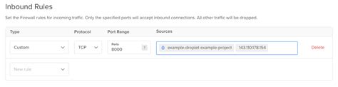 How To Configure Firewall Rules Digitalocean Documentation