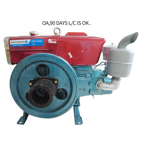 Power Tractor S195 Single Cylinder Cooled Injection Pump Diesel Engine