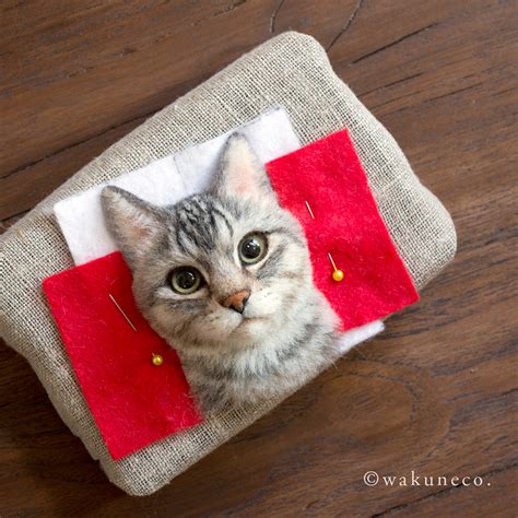 Ну очень реалистичные котики от Wakuneco