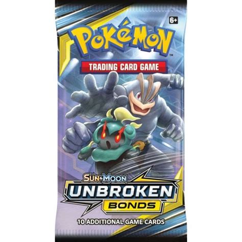 Pokemon Sun And Moon Unbroken Bonds Booster Pack X 5 — Okami Cards