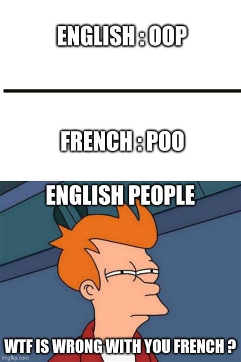 Whyfrenchdontuseobjectorientedprogramming R Programmerhumor