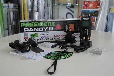 Second Hand President Randy III Handheld CB Radio - Radioworld UK 01922 ...