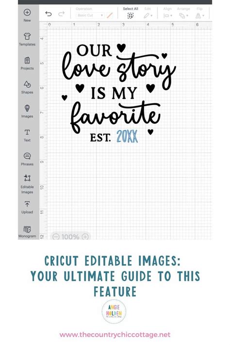 Cricut Editable Images Your Ultimate Guide To This Feature Cricut How To Make Image Cricut