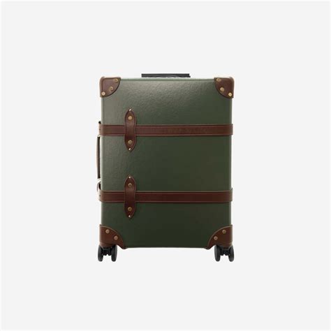 글로브 트로터 센테너리 4휠 캐리온 골드 그린 브라운 Globe Trotter Kream