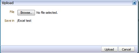 Obiee In Il Bi Publisher Excel Data Source Shared Server And Local