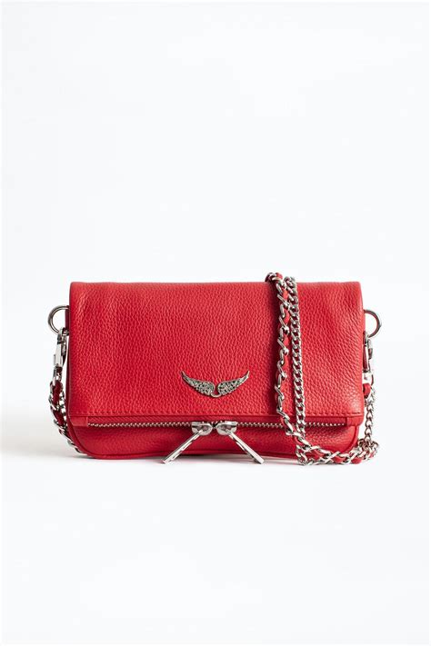 Pochette Rock Nano Grained Passion Femme Zadig Voltaire En Coloris