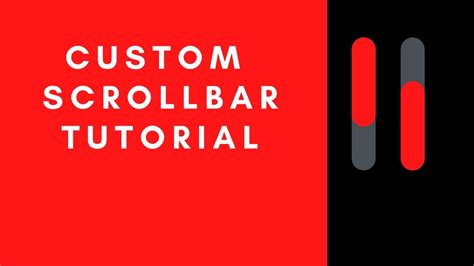 How To Style Scrollbars With Css Css Scrollbar Tutorial Make A Custom Scrollbar With Css